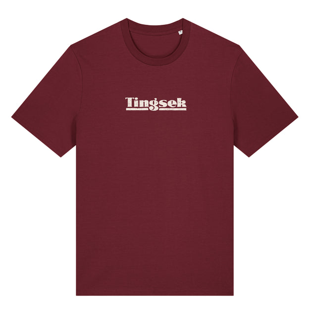 Tingsek Clean Logo - Burgundy – Merchworld
